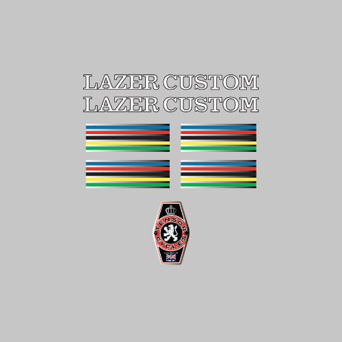 Tensor Cycles Set 0001 – Bicycle Decals