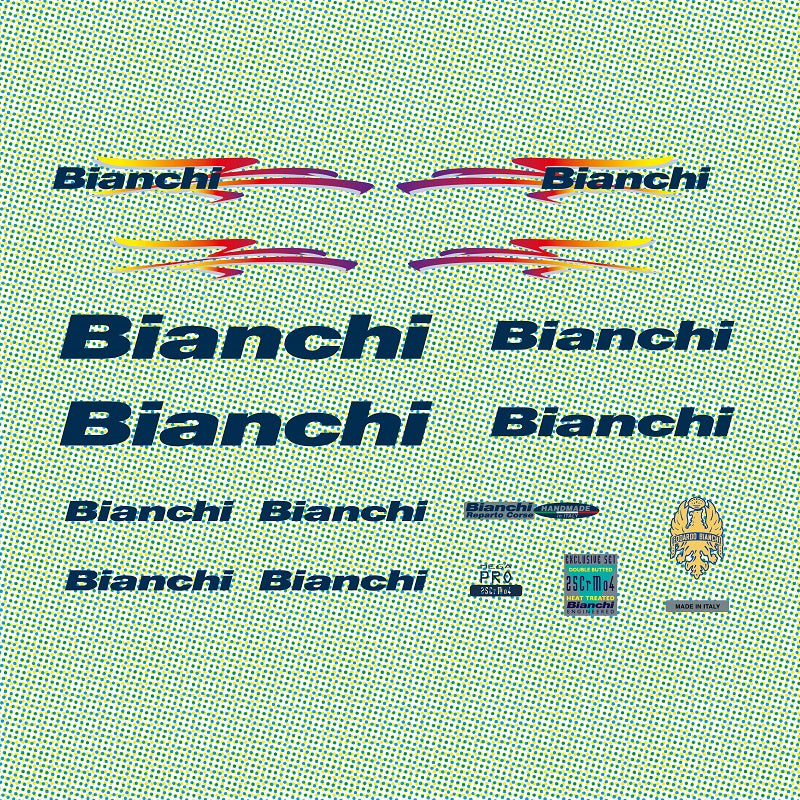 Bianchi - Early 2000s Bicycle Decals / Stickers -2040