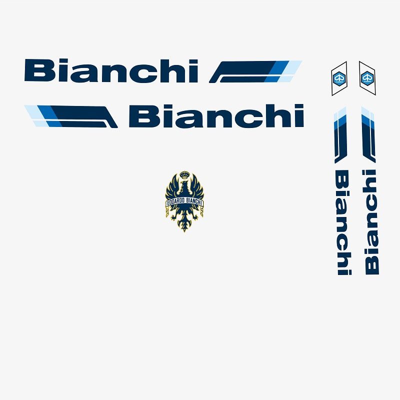 Bianchi 1980s Mixte Bicycle Decals / Stickers -0842