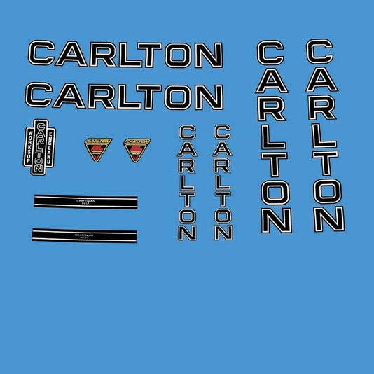 Carlton Bicycle Decals / Stickers -800