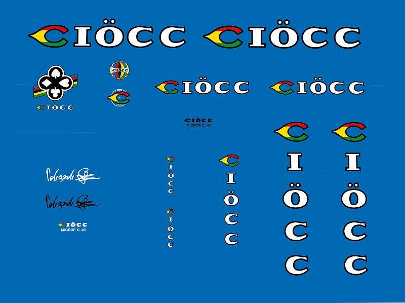 Ciocc_SET_0003 – Bicycle Decals