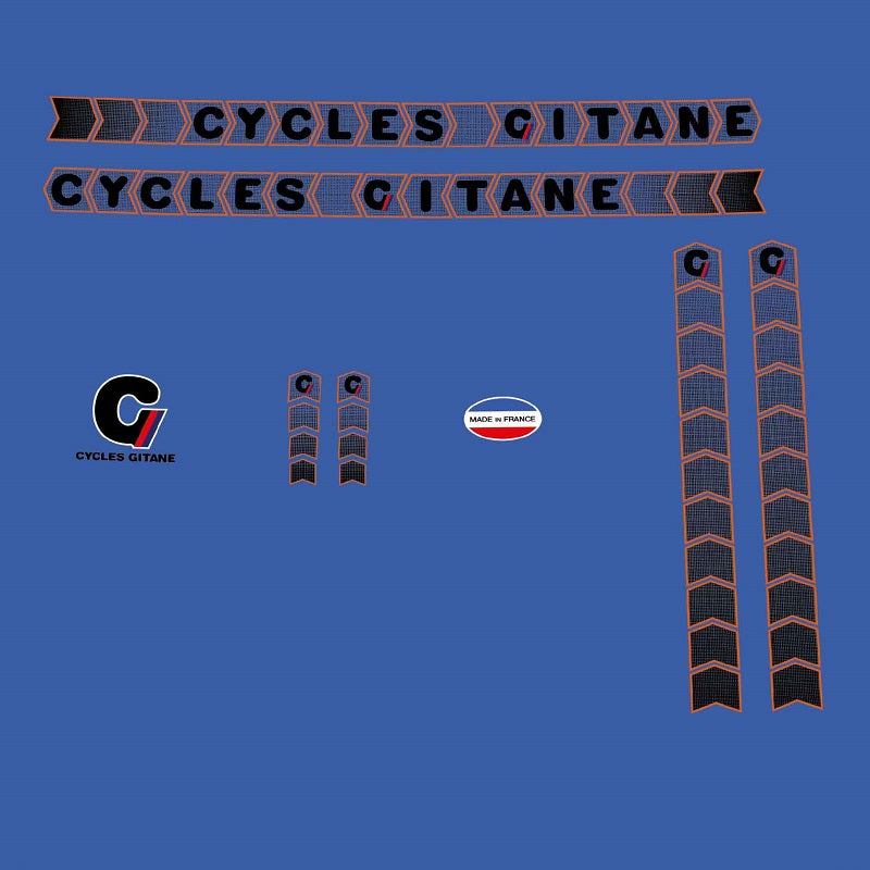 Gitane Set 0802 – Bicycle Decals