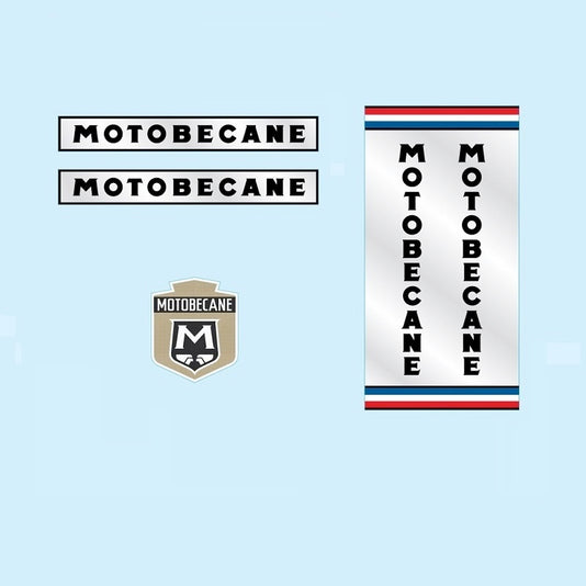 Motobecane Bicycle Decals / Stickers c.1973