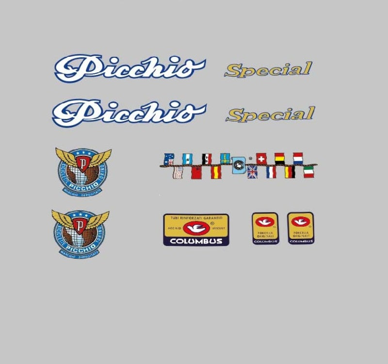 Picchio Set 0201 – Bicycle Decals