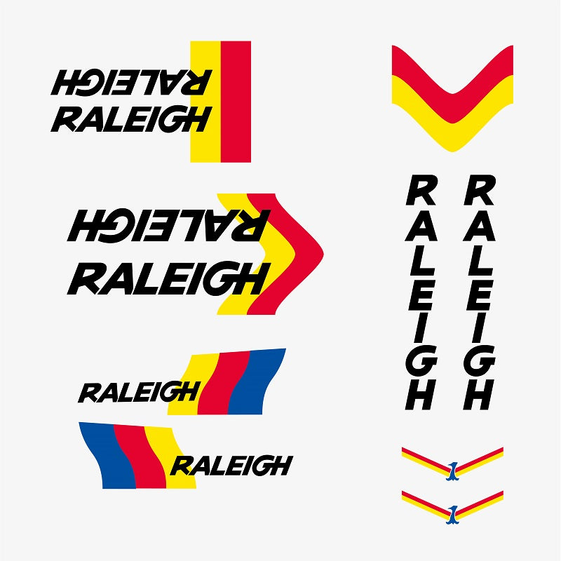 Raleigh Set 0843 – Bicycle Decals